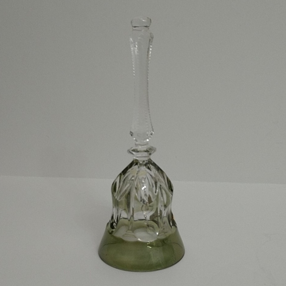 Vintage | Accents | Vintage Bleikristall Green 24 Lead Crystal Bell ...